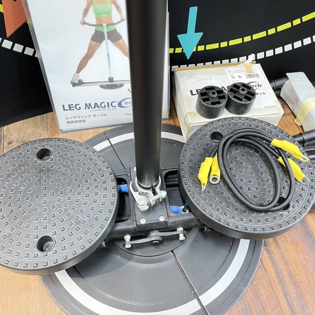 h39349 LEG MAGIC Circle 正規品 レッグマジックサークル アップグレードキット マット付き(その他)｜売買された ...