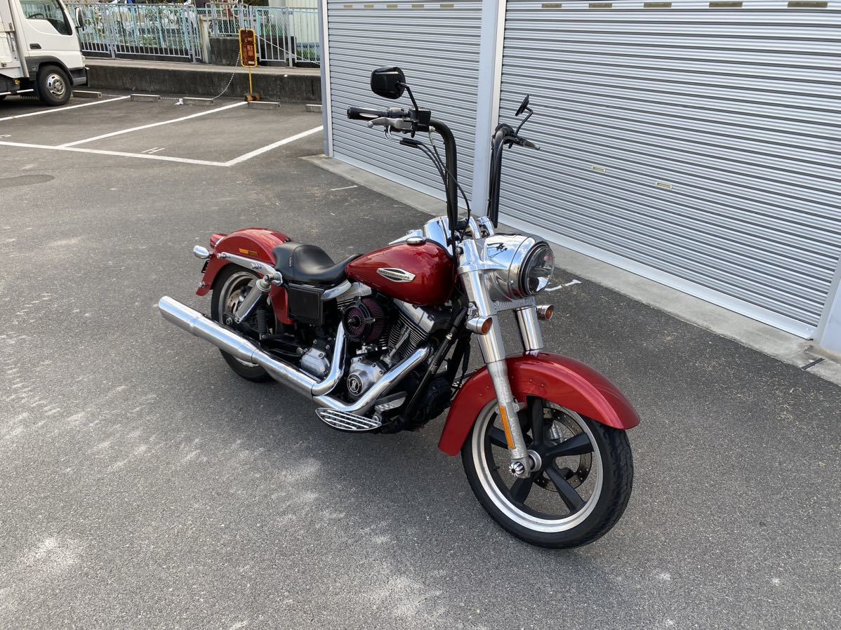 ハーレー FLD スイッチバック 2011y TC96 1580cc バンズ＆ハインズマフラー ライトカスタム ダイナ 検索 FL FX ...