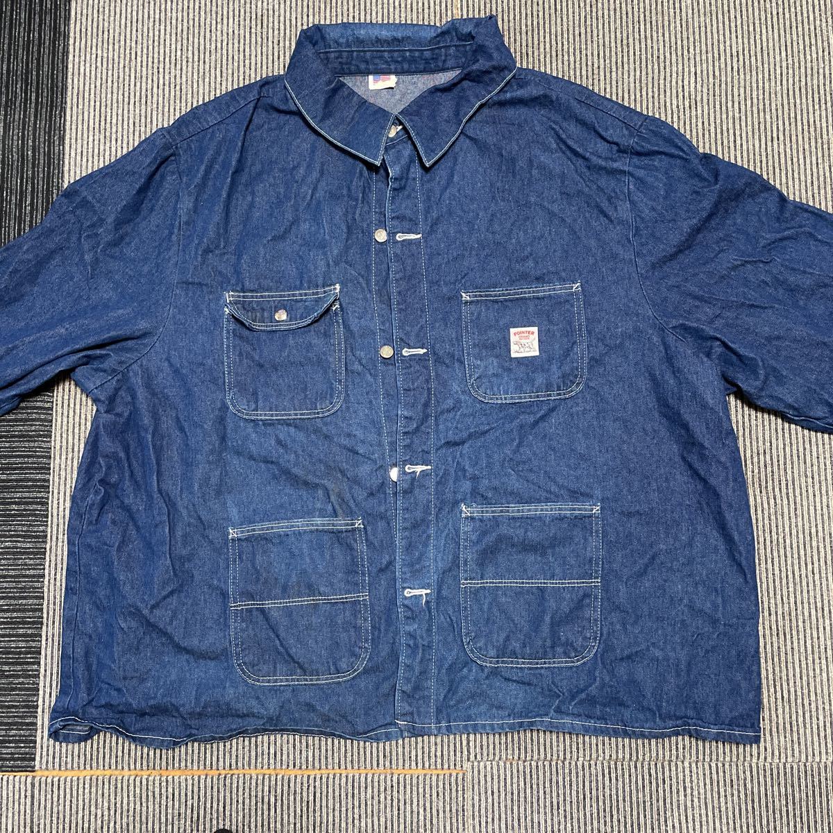 POINTER BRAND デニムシャツ ジャケット USA製 大きいサイズ 4XL ワークジャケット(XLサイズ以上)｜売買されたオークション情報、yahooの商品情報をアーカイブ公開 ...