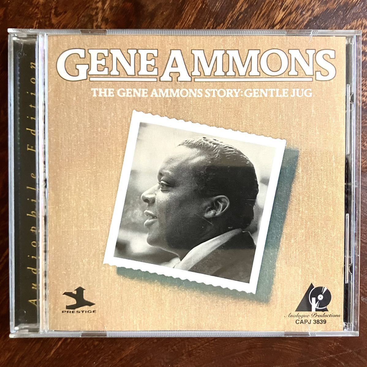 ANALOGUE PRODUCTIONS 24K GOLD CD THE GENE AMMONS STORY: GENTLE JUG ジーン ...