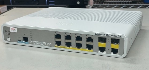 CISCO Catalyst 3560－C Serries PoE WS-C3560C-8PC-S VO1 F01969(イーサネットハブ ...
