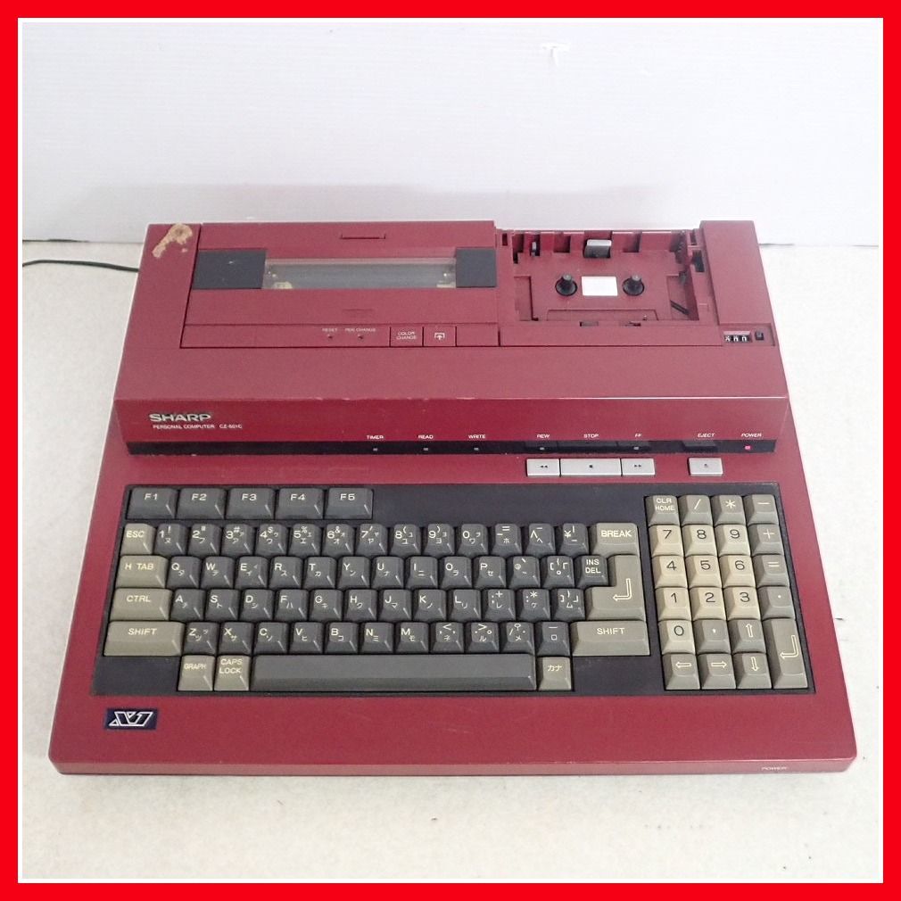 SHARP X1 パーソナルコンピュータ CZ-801C 本体のみ シャープ株式会社 通電のみ確認 40(その他)｜売買されたオークション情報、yahooの商品情報をアーカイブ公開 ...