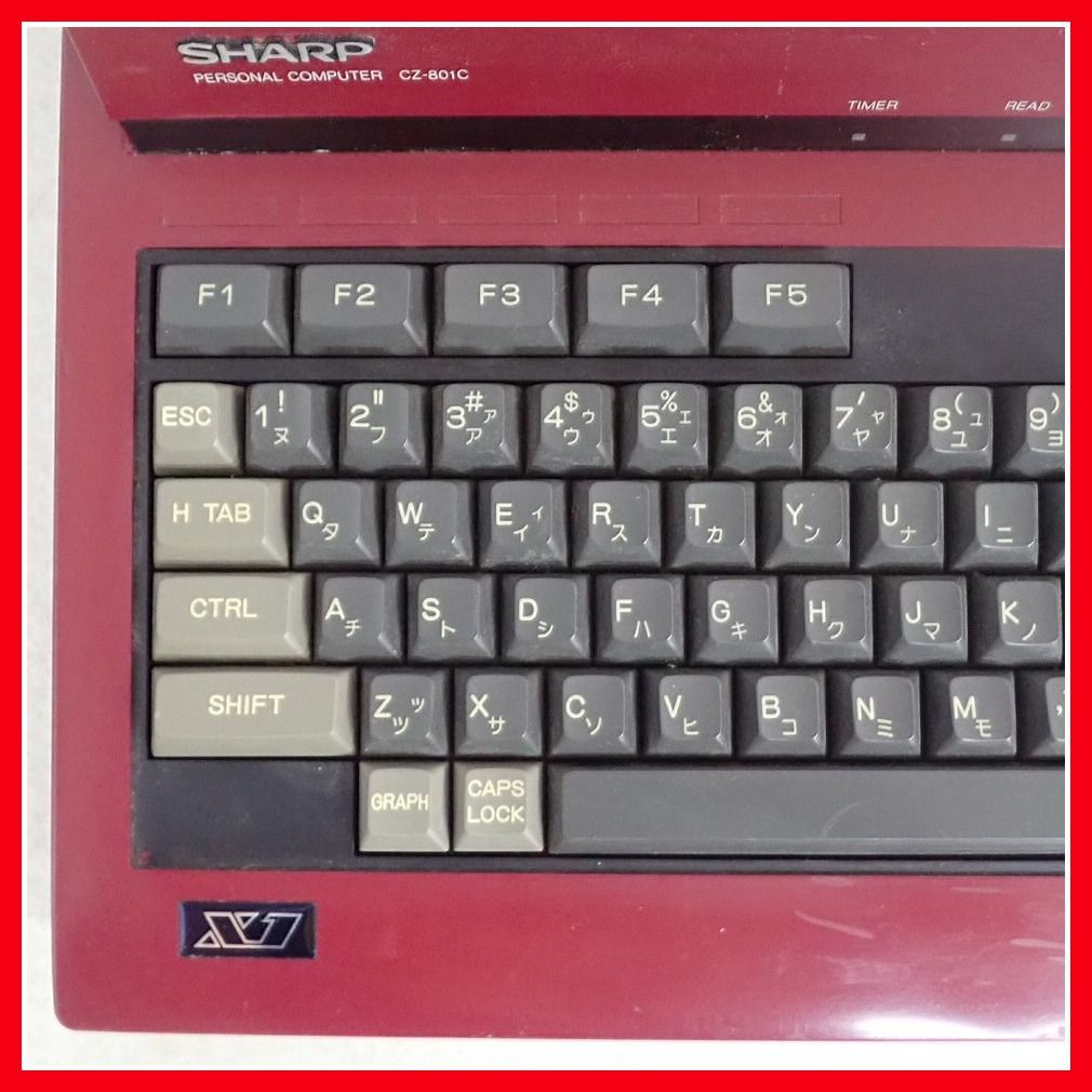 SHARP X1 パーソナルコンピュータ CZ-801C 本体のみ シャープ株式会社 通電のみ確認 40(その他)｜売買されたオークション情報、yahooの商品情報をアーカイブ公開 ...