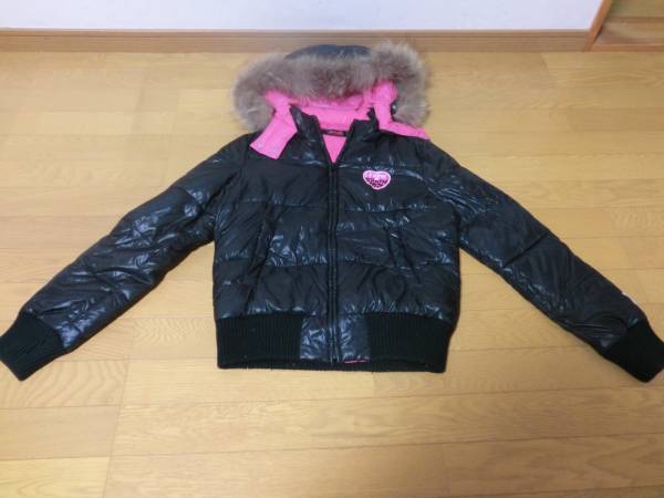 EARTHMAGIC ダウンジャケット黒 サイズ150(150（145～154cm）)｜売買されたオークション情報、yahooの商品情報をアーカイブ公開 - オークファン（aucfan.com）