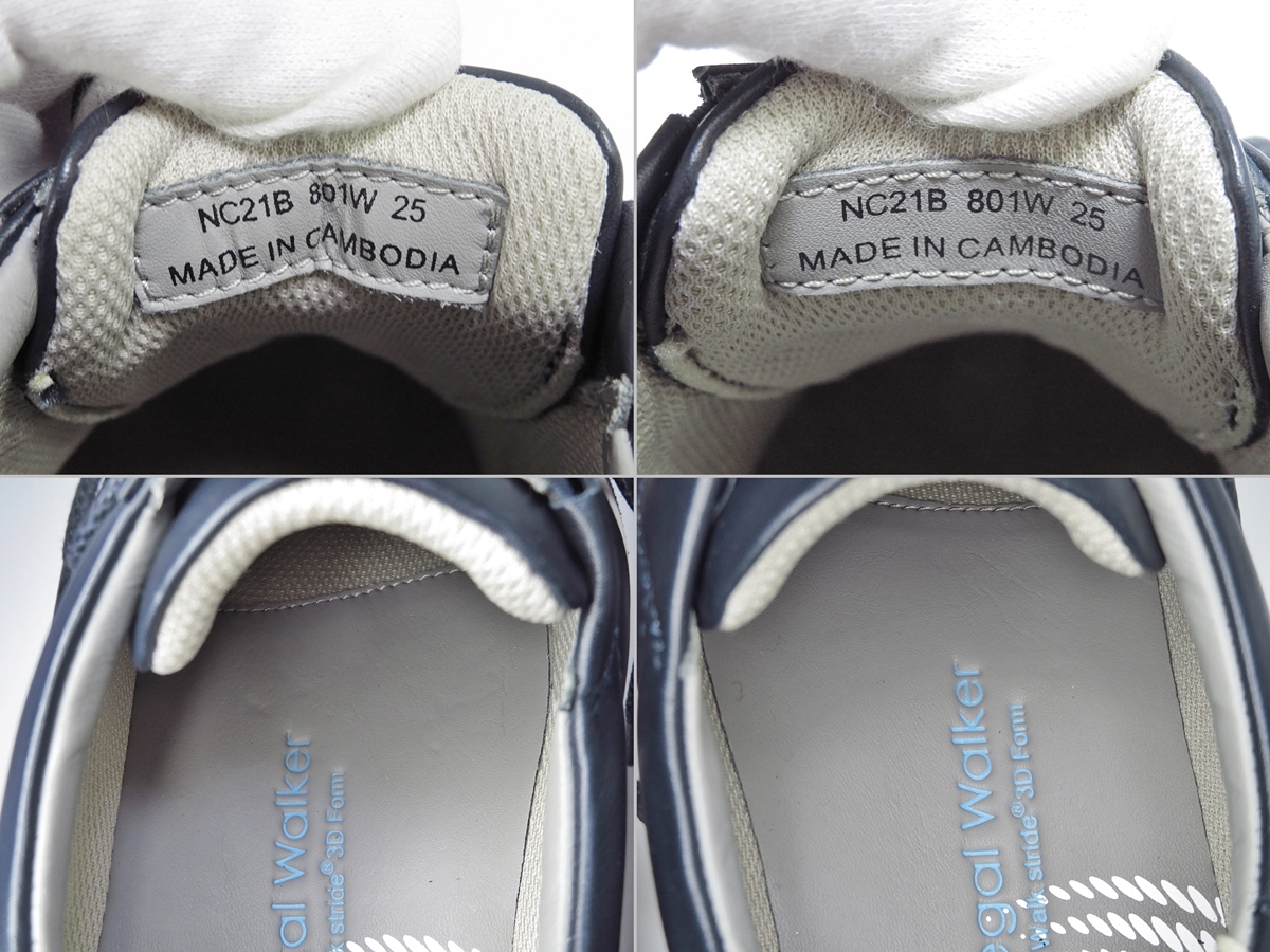 / 25cm EEE Regal Walker NC21B 801W 25 リーガル ウォーカー シューズ ネイビー 靴 紳士用 保管品 箱付き 005FEZI41(25.0cm)｜売買された ...