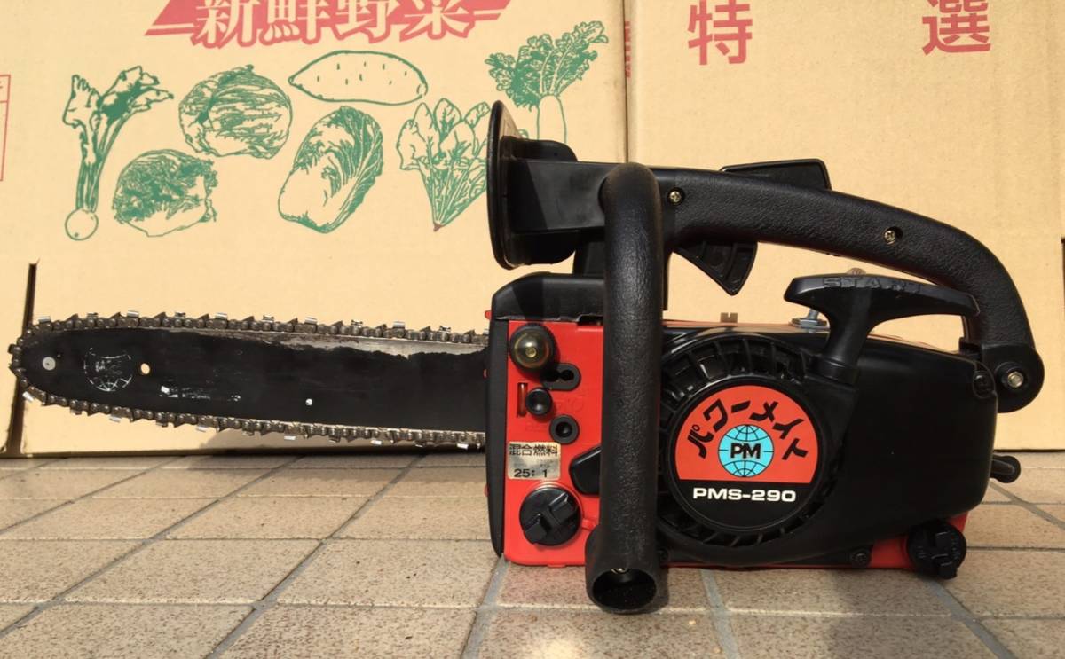 TANAKA タナカ 田中 パワーメイト PMS-290 エンジン チェーンソー ガイドバー長さ 12インチ 30cm(チェーンソー)｜売買さ ...