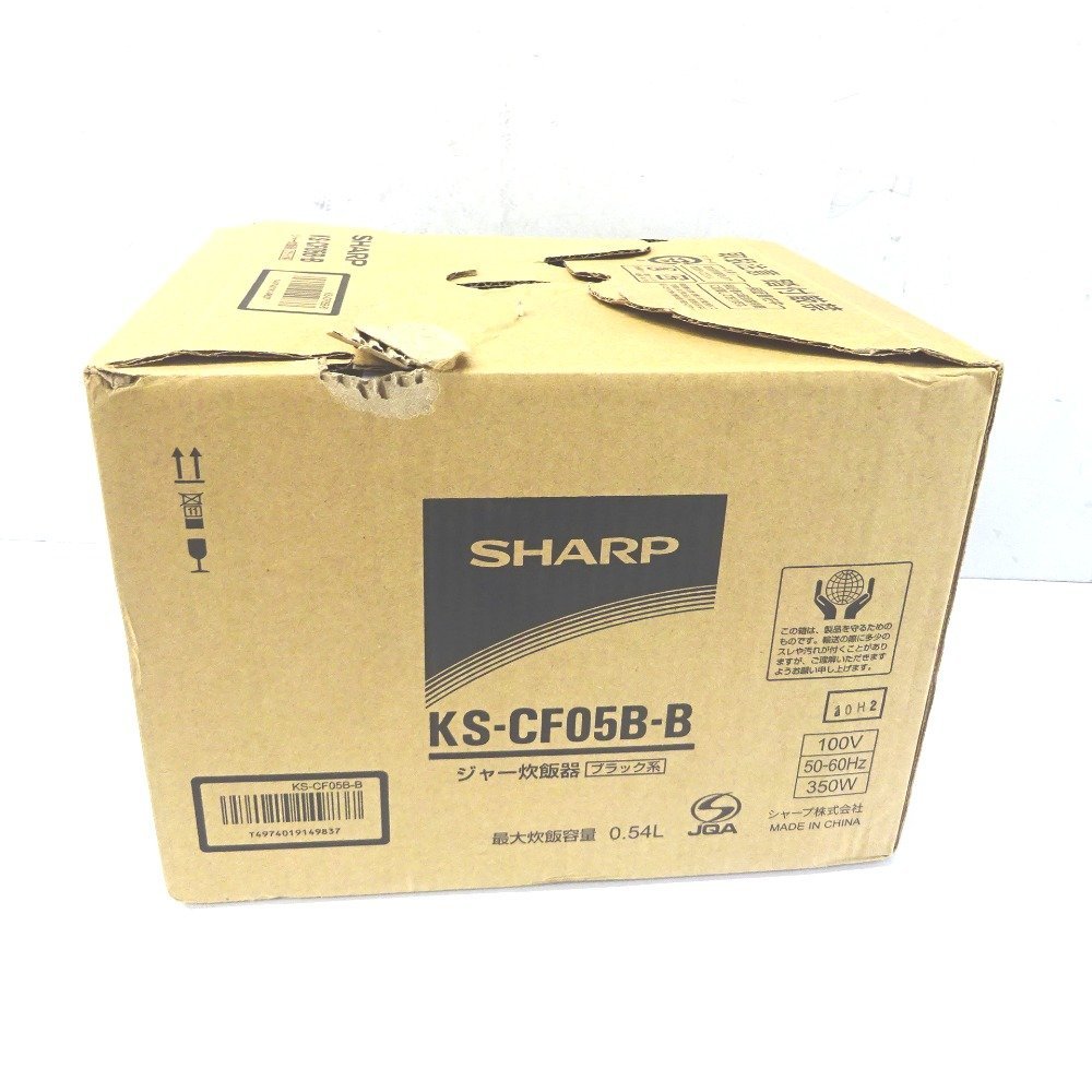 Ft577481 シャープ ジャー炊飯器 KS-CF05B-B ブラック系 2022年 SHARP(IH)｜売買されたオークション情報、yahooの商品情報をアーカイブ公開 - オークファン ...