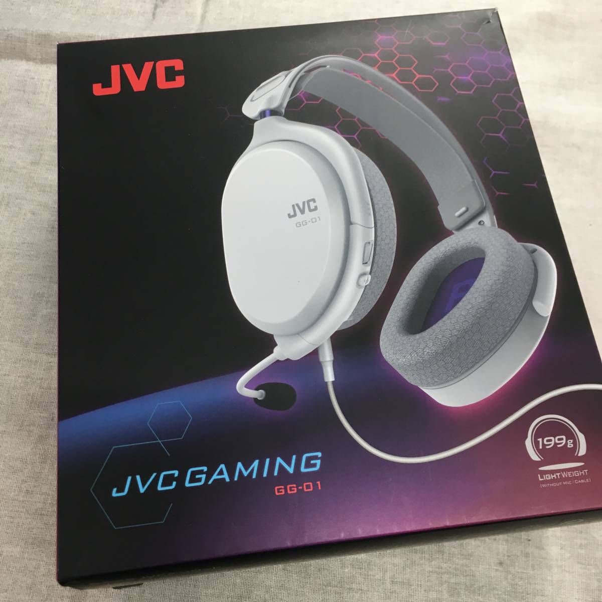 現状品 JVCケンウッド JVC GG-01-H ゲーミングヘッドセット 本体質量約199g軽量ボディ ホワイト(その他)｜売買されたオークション情報、yahooの商品情報をアーカイブ公開 ...