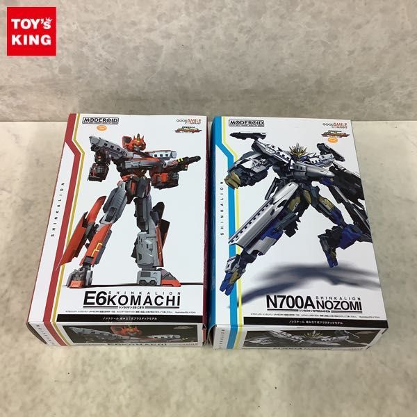 1円〜 含 グッドスマイルカンパニー モデロイド 新幹線変形ロボ シンカリオン N700Aのぞみ E6こまち(プラモデル)｜売買されたオークション情報、yahooの商品情報をアーカイブ公開 ...