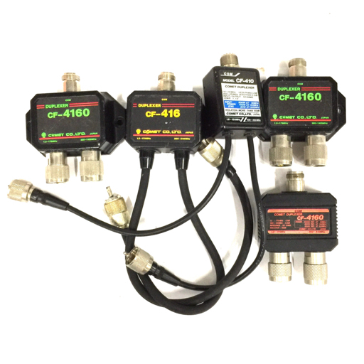 COMET CF-4160 デュプレクサー 1.3 170MHz / 350 540MHz 含む まとめ セット QS122-38(アクセサリ)｜売買されたオークション情報、yahooの商品 ...