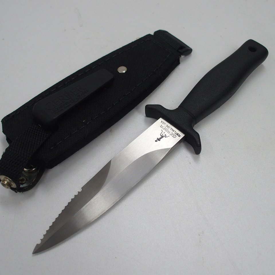 m002 H5 2 GERBER オールドガーバー コマンド1 command I オールドビンテージナイフ USA 純正ケース付 キャンプ ...