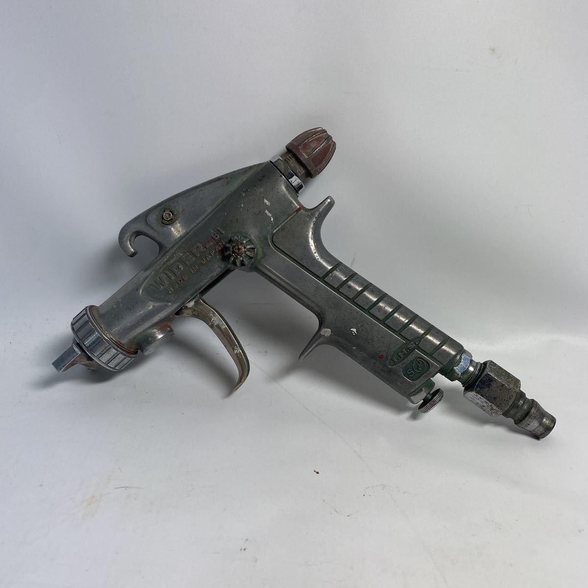 K212-021 詳細不明 I.H.S スプレーガン WIDER-61 塗装 カスタムペイント エアツール 動作未確認現状品(エアーガン ...