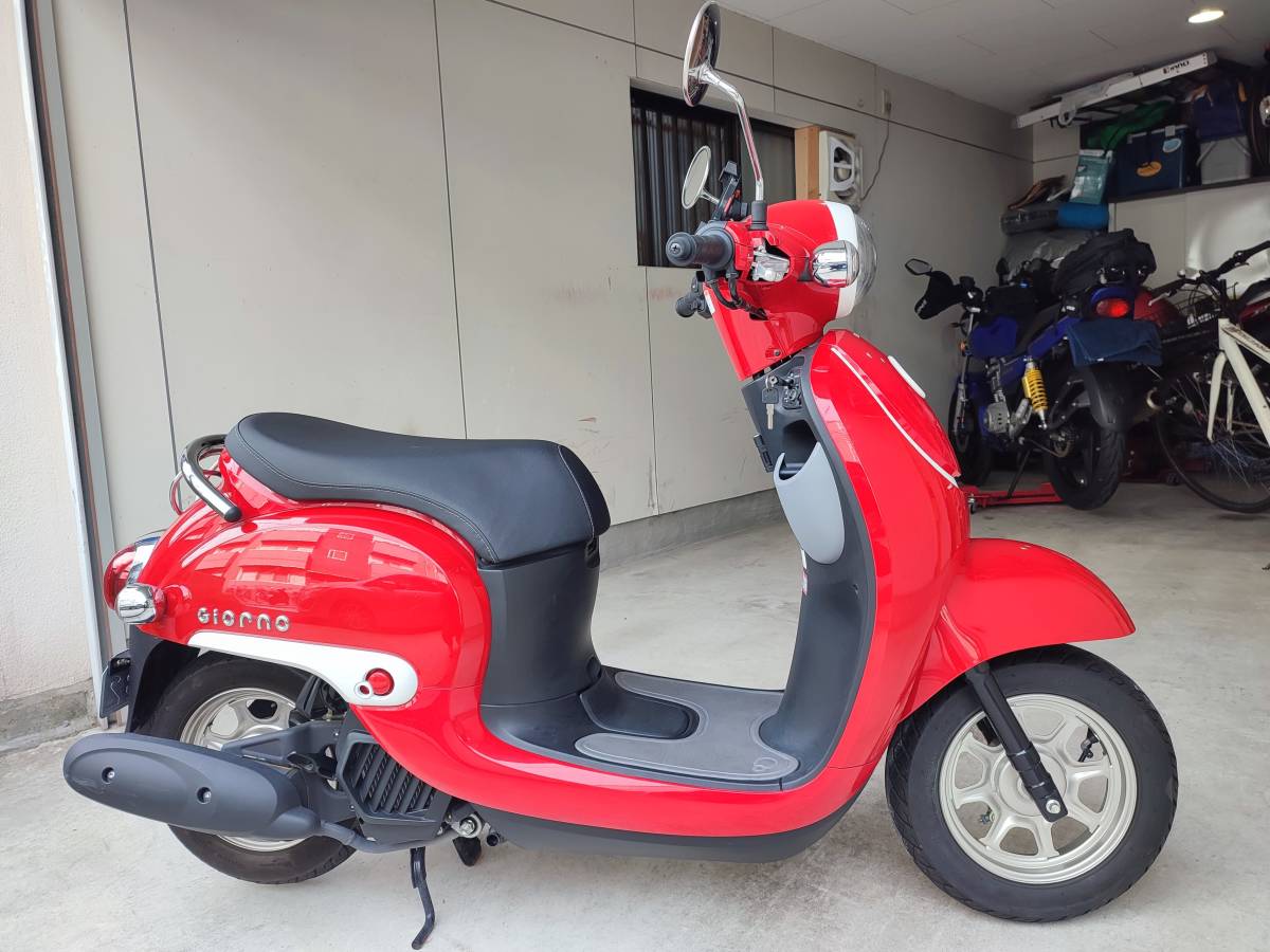 ホンダ ジョルノ AF77 マグナレッド 超低走行1801km 大阪市(50cc以下)｜売買されたオークション情報、yahooの商品情報をアーカイブ公開 - オークファン（aucfan.com）