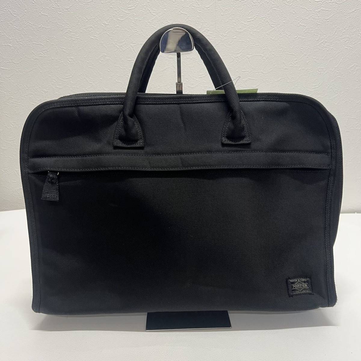 1921-B 吉田カバン PORTER ポーター CLIP クリップ ブリーフケース ブラック/黒 ナイロン ハンドバッグ(ブリーフケース ...