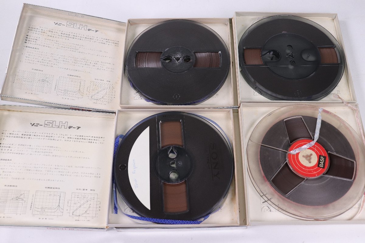 31点 SONY RECORDING TAPE MASTER RECORDING TAPE BACK COATED TAPE 等 オープン ...