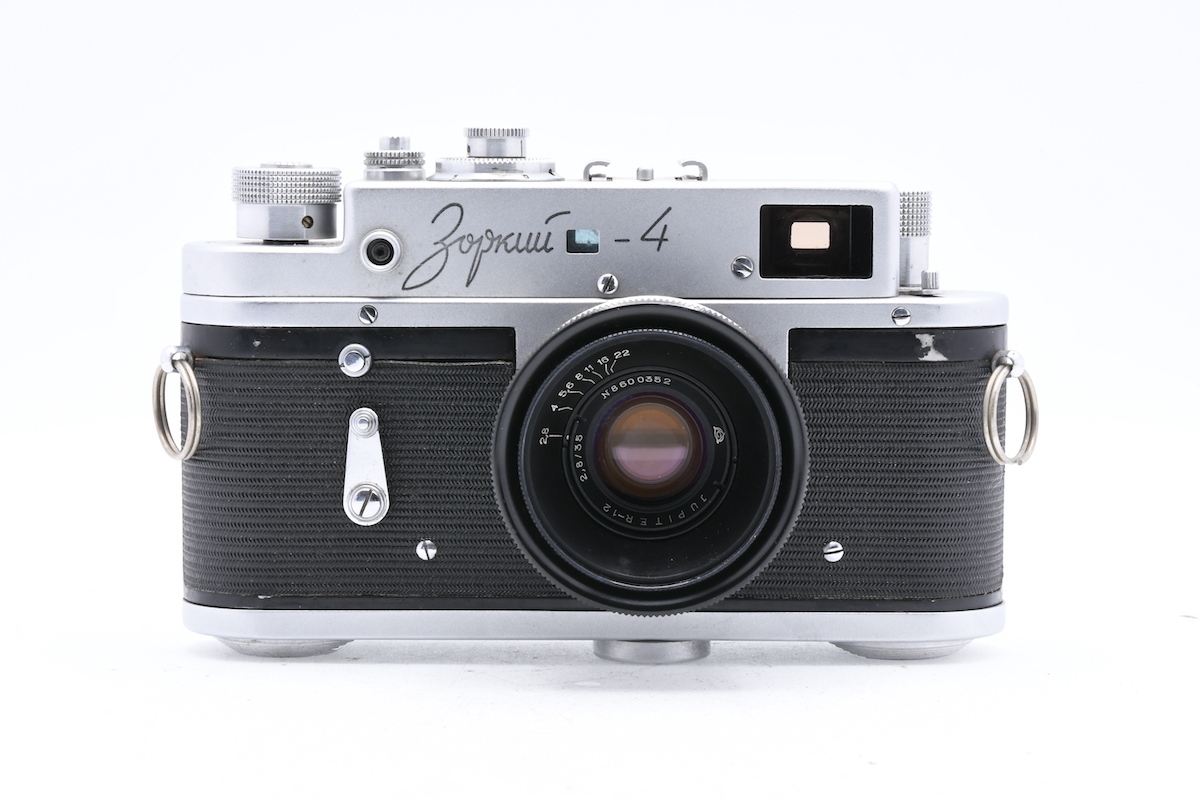 Zorki-4 + JUPITER-12 35mm F2.8 ゾルキー ジュピター レンジファインダー フィルムカメラ 広角 単焦点 レンズ ...