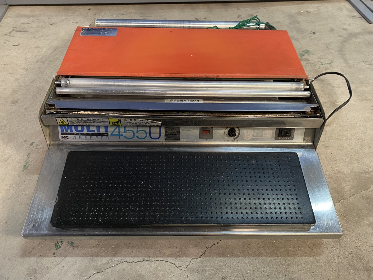 通電確認済み ARC マルチラッパー 食品用ラップフィルム包装機 455U 100V(梱包機)｜売買されたオークション情報、yahooの商品 ...