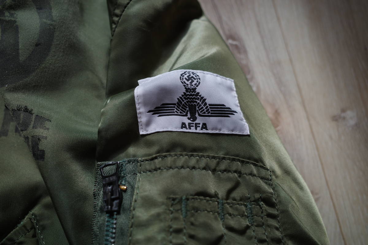 稀少 90's 初期 AFFA MA-1/HFA 藤原ヒロシ good enough /ジョニオUNDERCOVER/LAST ORGY LO2/(ジャンパー、ブルゾン)｜売買された ...