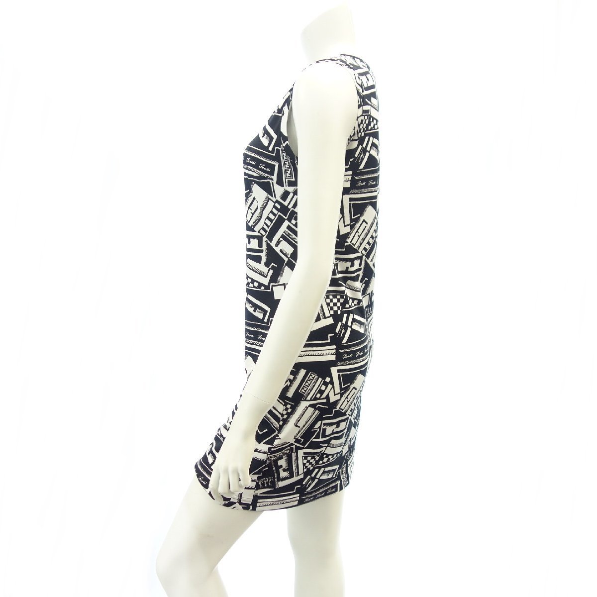 フェンディ ワンピース 総柄 レディース ブラック 44 FENDI AFB6(ワンピース（ミニ）)｜売買されたオークション情報、yahooの ...