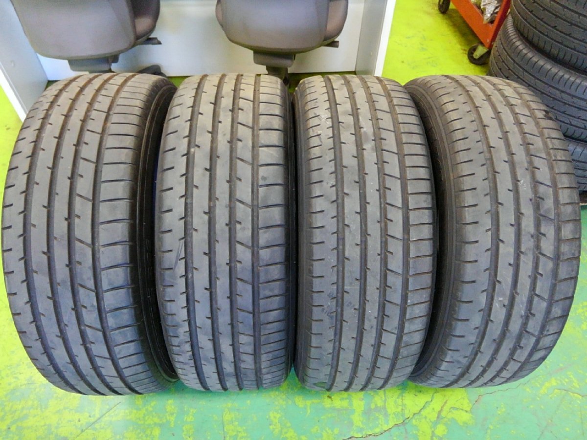 39690 タイヤ TOYO TIRE トーヨー PROXES R46 225/55R19 4本 21年製 8分山 ハリアー エクストレイル ...