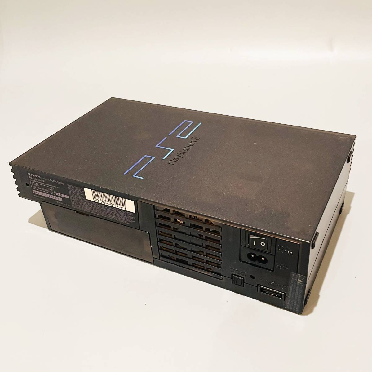 甲YZ4065 1円スタート クリーニング済 箱付 禅ブラック Zen Black PlayStation2 本体 SCPH-37000 ...