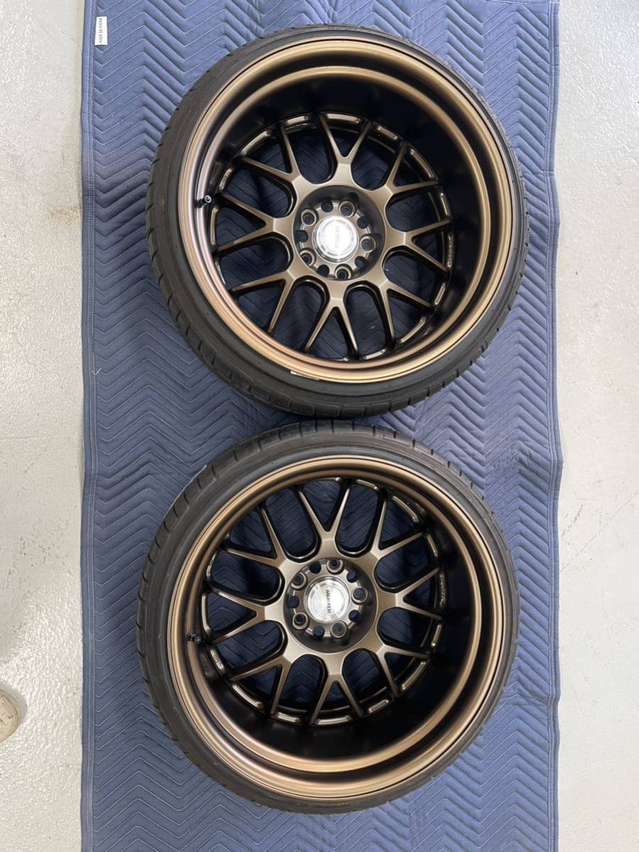 WORK MISTER M1R 18インチ 10J-34 11.5J-43 PCD114.3 5H 深リム(ラジアルタイヤ)｜売買された ...