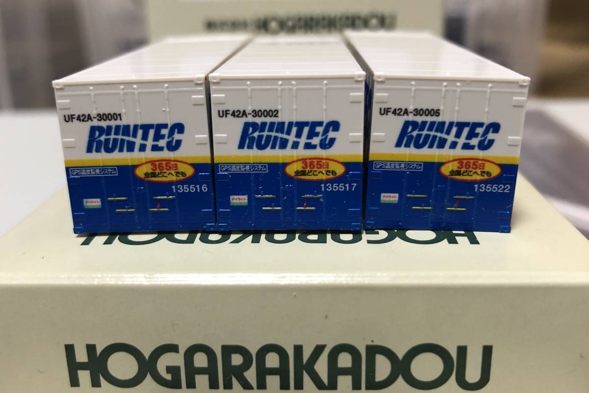 朗堂 UF42Aタイプ ランテック コンテナ 3個セット RUNTEC ランテック コキ JR 貨物(貨物列車)｜売買されたオークション情報、yahooの商品情報をアーカイブ公開 ...