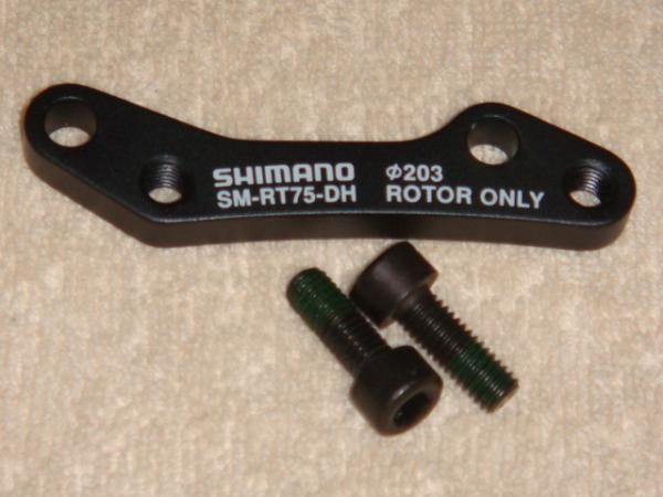 SHIMANO アダプターユニット ボクサーマウント用 SM-RT75-DH(ディスクブレーキ)｜売買されたオークション情報、yahooの商品 ...