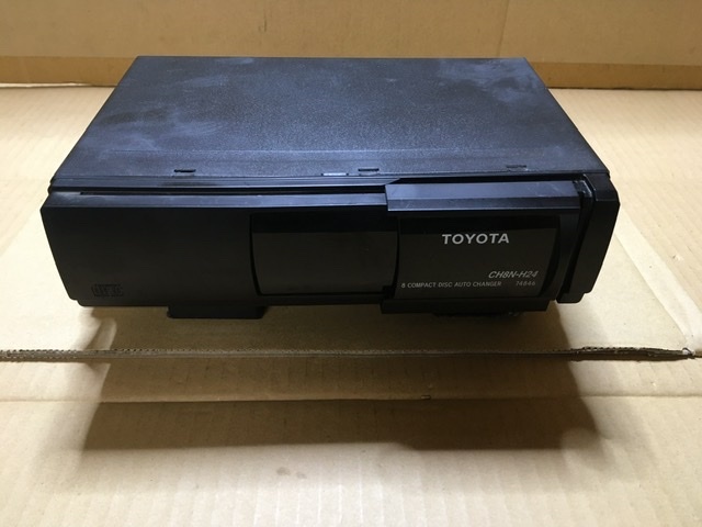 CD チェンジャー 未テストジャンク bB NCP31 トヨタ から 08601-00014 松下電器 CH8N-H24 CX ...