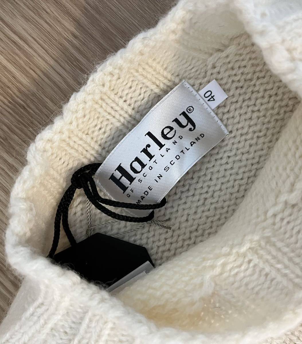 Harley of Scotland ハーレイ 4PLY シェトランド セーター ニット Voe true イギリスJamieson’s ...