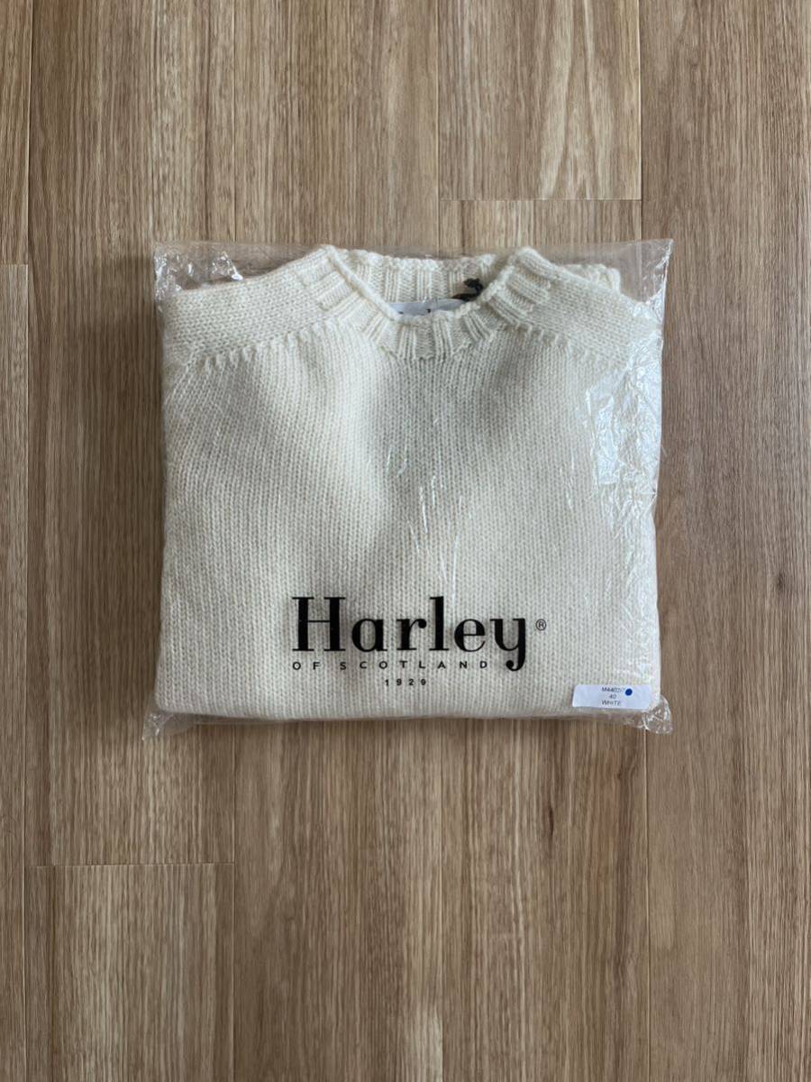 Harley of Scotland ハーレイ 4PLY シェトランド セーター ニット Voe true イギリスJamieson’s ...