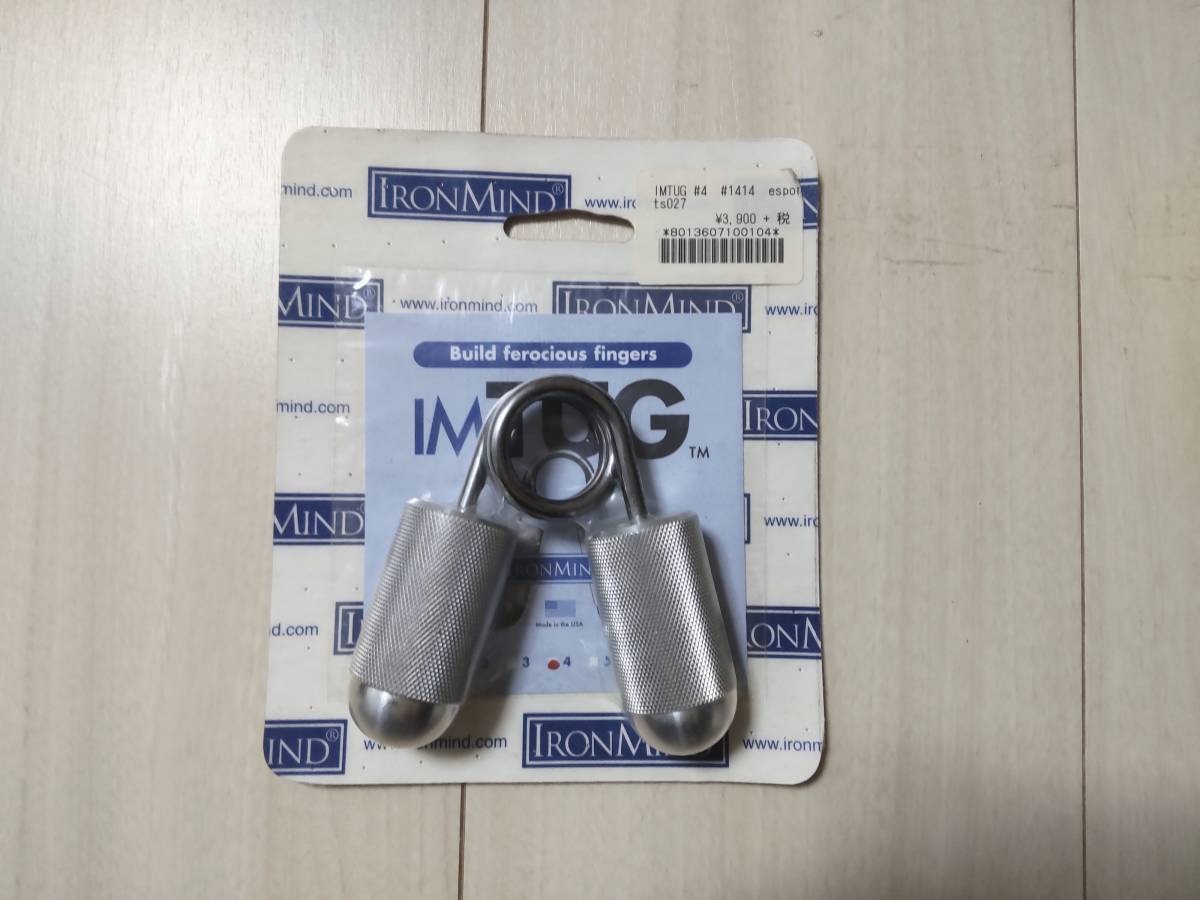 アメリカ アイアンマインド IRONMIND社製 アイエムタグ IMTUG ナンバー4 指の力強化 品(その他)｜売買されたオークション情報 ...
