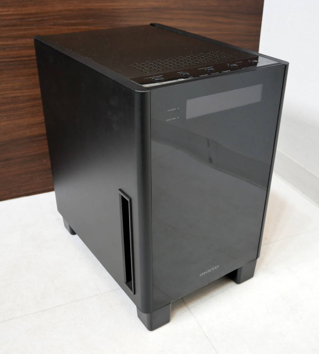 R501-B72 現状品 オンキョー ONKYO アンプ内蔵サブウーファー HTX-55HDX ホームシアター/サウンドシステム 映画鑑賞 ...