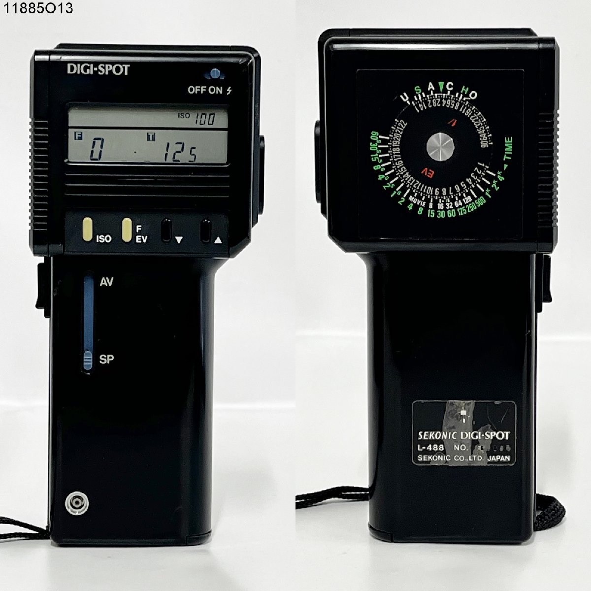 通電OK SEKONIC セコニック DIGI-SPOT L-488 デジスポット STUDIO DELUXE L-398 露出計 説明書 ...