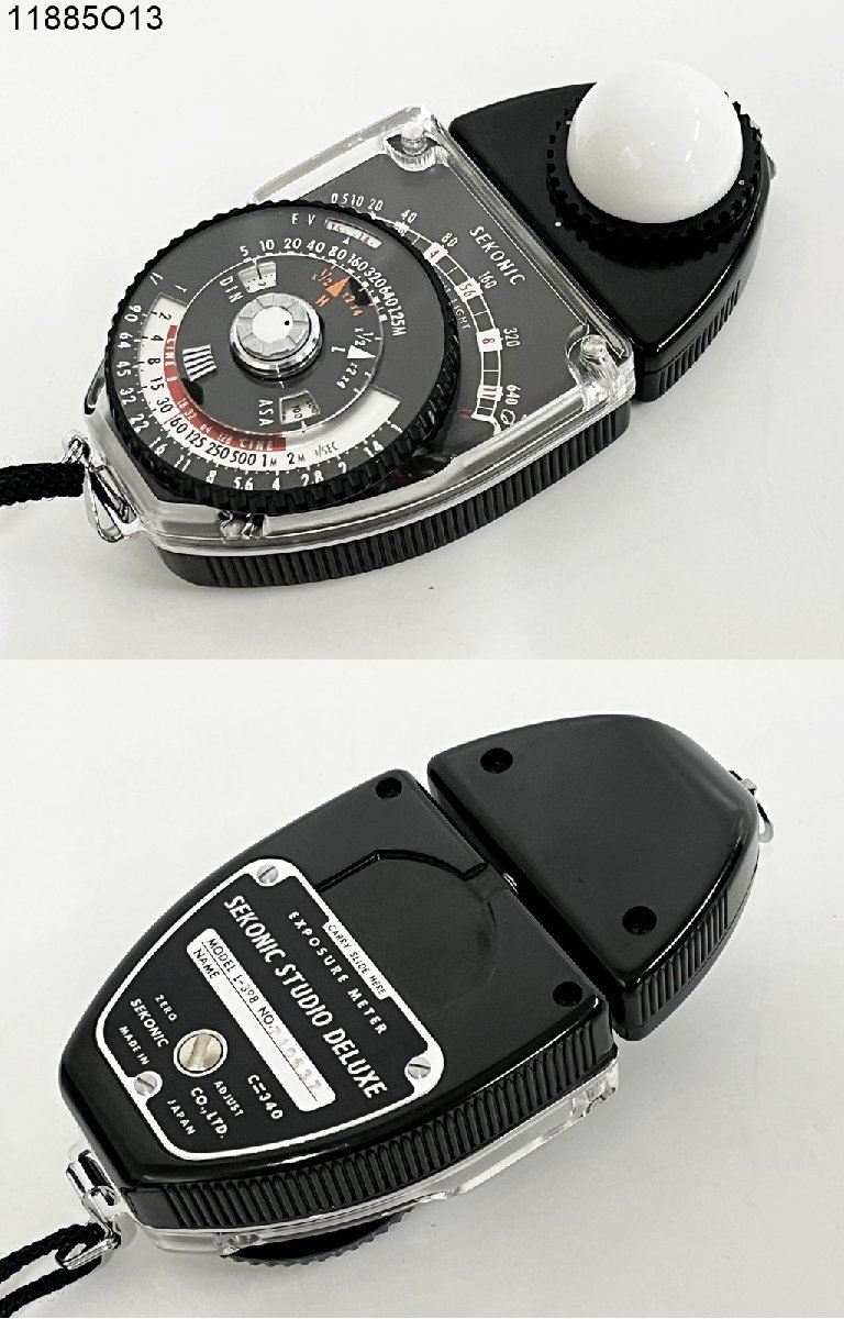 通電OK SEKONIC セコニック DIGI-SPOT L-488 デジスポット STUDIO DELUXE L-398 露出計 説明書 ...