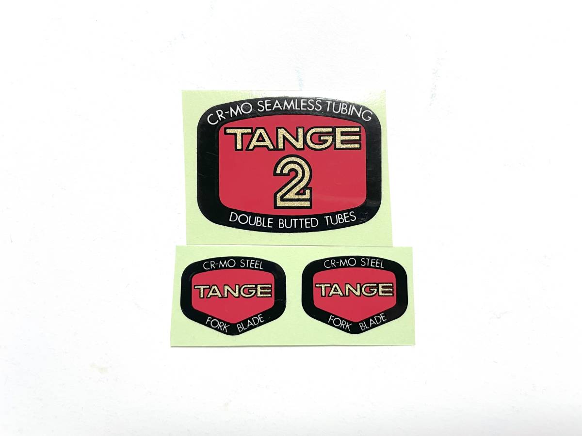 TANGE CHAMPION 2 デカールセット タンゲ Cr-Mo DOUBLE BUTTED TUBES 丹下 検 3連勝 3RENSHO ...