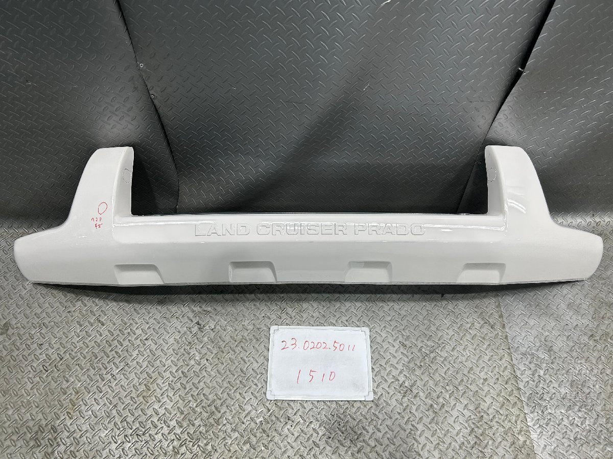トヨタ 150系 ランドクルーザー プラド 純正 フロントバンパー ガード プロテクター 52411-60150 52437-60090 白 ...