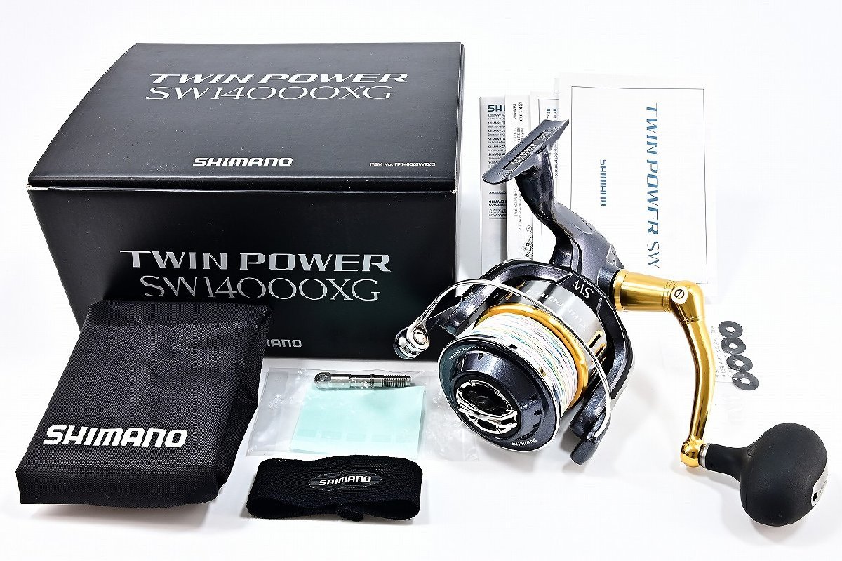シマノ 15ツインパワー SW14000XG SHIMANO TWIN POWER m29697(シマノ)｜売買されたオークション情報、yahooの商品情報をアーカイブ公開 - オークファン ...