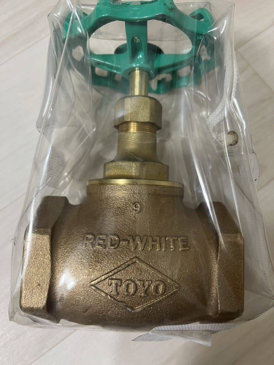 東洋 バルブ ゲート 青銅 ねじ込み形仕切弁 TOYO RED-WHITE 150-2 50A(工事用材料)｜売買されたオークション情報 ...
