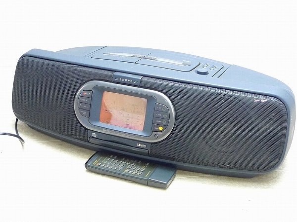 14145 3 SHARPシャープ SEGNO FX-1000 CDラジカセ タッチパネル カセットデッキ リモコン付き AMFM/バブリーラジカセ(ラジカセ)｜売買されたオークション情報 ...