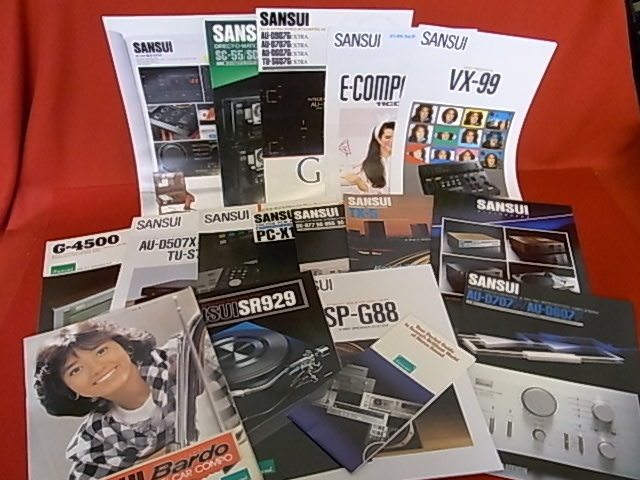 SANSUI サンスイ カタログ チラシまとめて(サンスイ)｜売買されたオークション情報、yahooの商品情報をアーカイブ公開 - オークファン（aucfan.com）