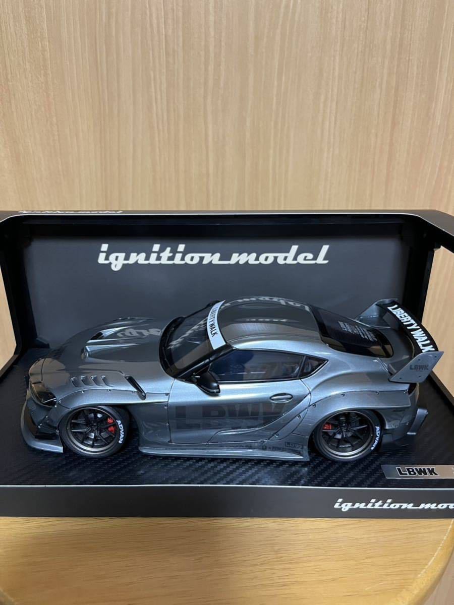 ignition model 1/18 LB-WORKS TOYOTA SUPRA A90 Gun Metallic(乗用車)｜売買された ...