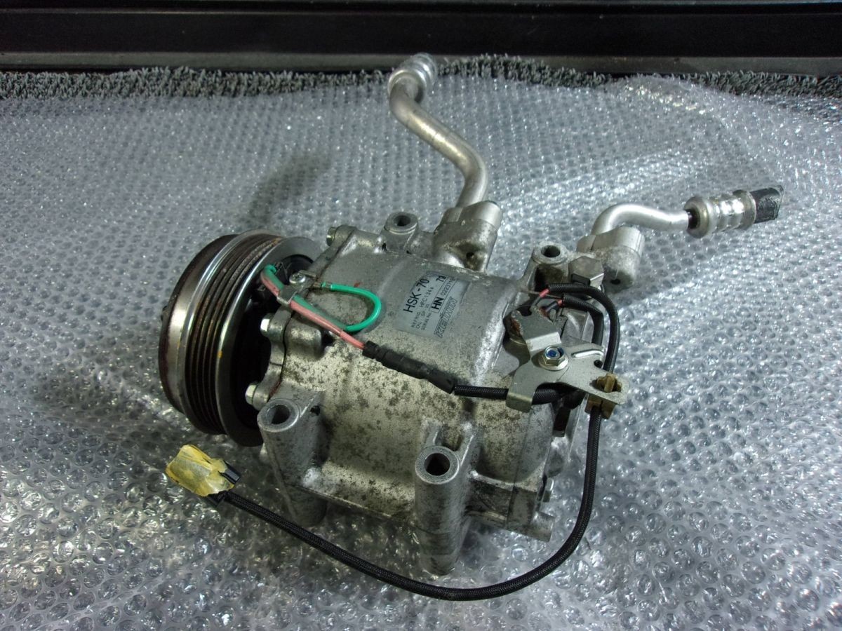 激安 GE6 フィット 純正 ノーマル エアコンコンプレッサー ACコンプレッサー HSK-70 / KQ3-951(ホンダ用)｜売買された ...