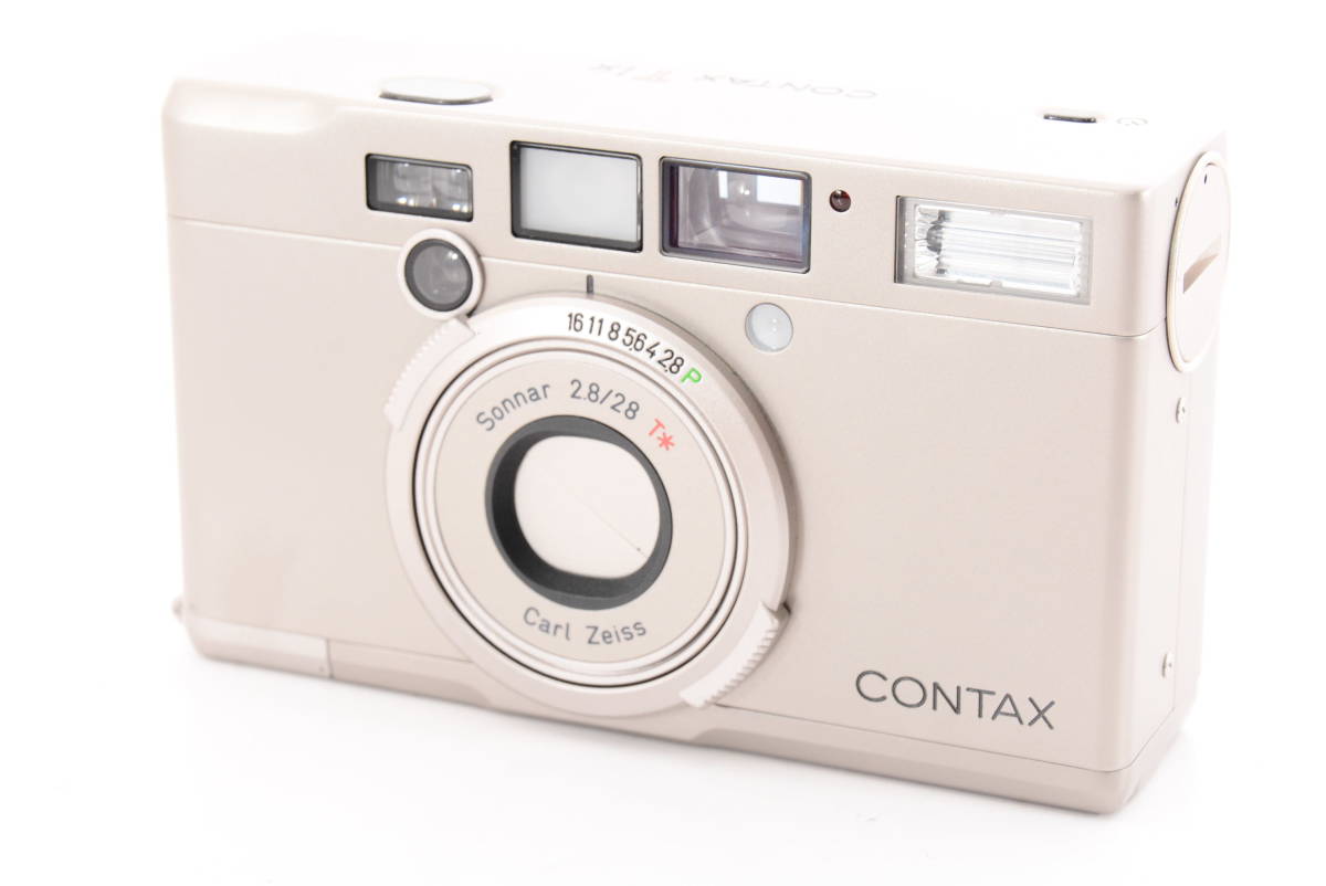 外観特上級 コンタックス CONTAX Tix シルバー フィルムコンパクトカメラ #t2244(コンパクトカメラ)｜売買されたオークション ...