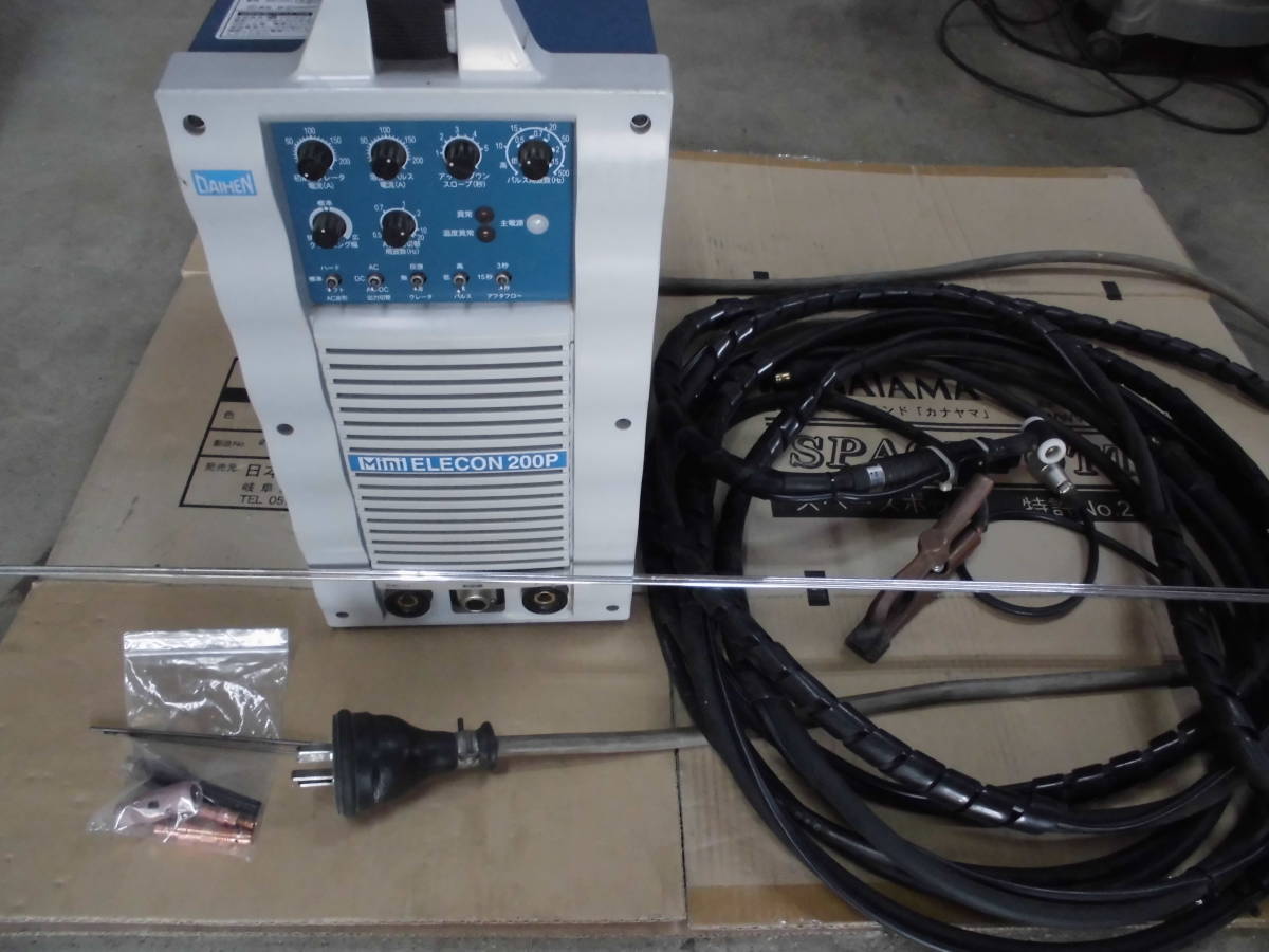 ダイヘン TIG溶接用交直両用電源 AVPM-200(TIG溶接機)｜売買されたオークション情報、yahooの商品情報をアーカイブ公開 ...