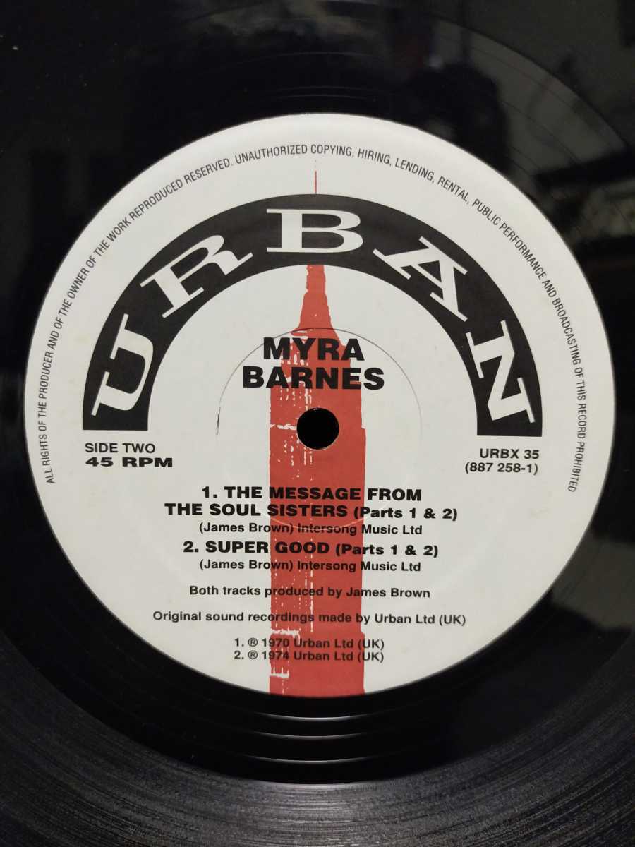 MARVA WHITNEY - IT'S MY THING/UNWIND YOURSELF//MYRA BARNES - THE ...