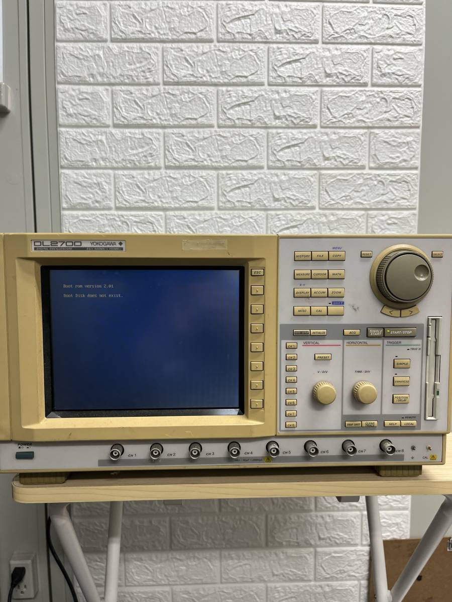 YOKOGAWA DL2700 150MHz DIGITAL OSCILLOSCOPE/横河 デジタルオシロスコープ(電気計測器)｜売買された ...