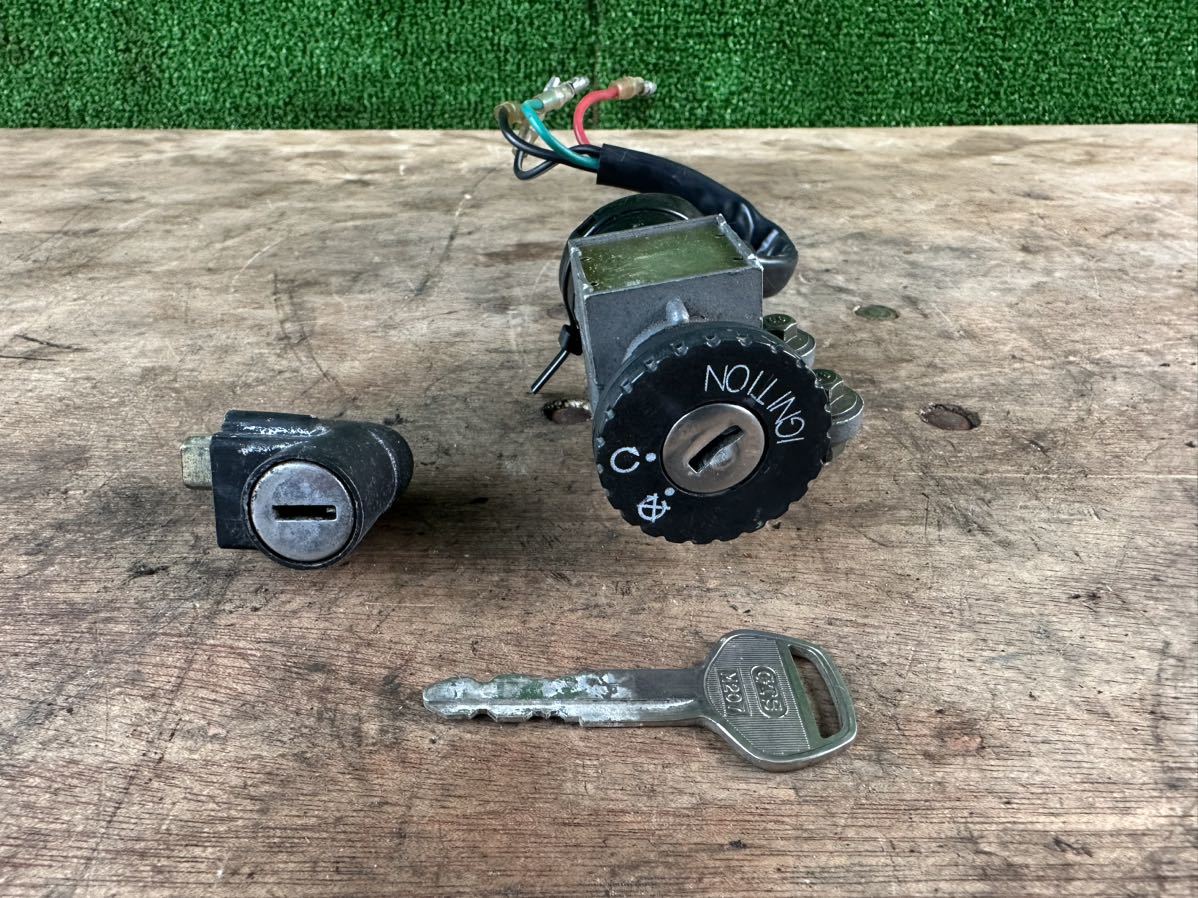 h クリーブランド サイクルワークス ヘイスト 250 純正キーセット レストアベース CCW Heist メインスイッチ ハンドルロック ...