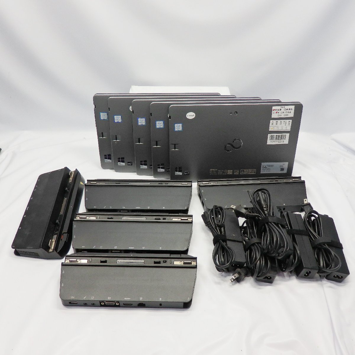 5台セット FUJITSU ARROWS Tab Q616/P Core m3-6Y30 900MHz/4GB/SSD128GB/OS無/動作 ...