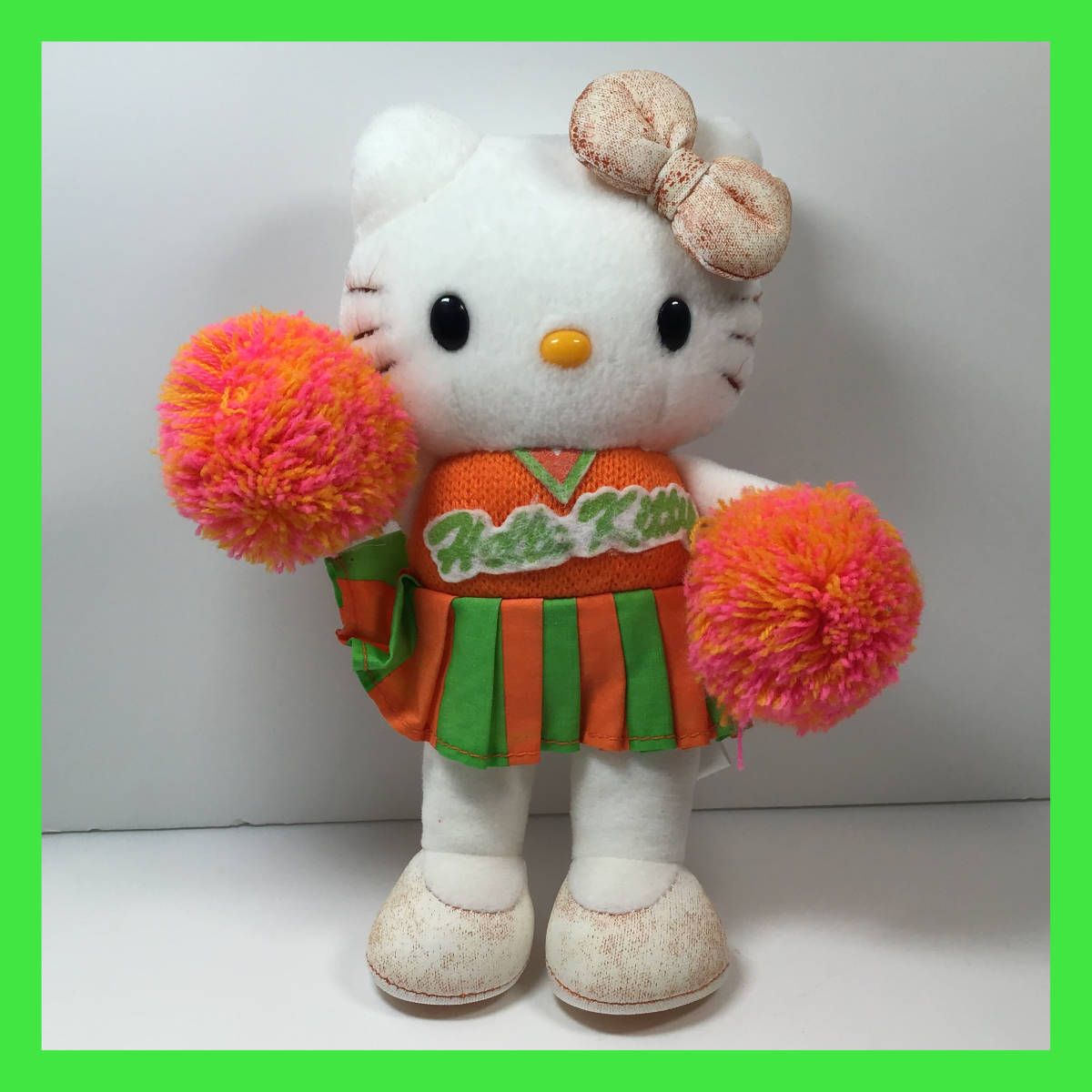N-1286 ハローキティ チアガール 傷み有 EIKOH ぬいぐるみ(ハローキティ)｜売買されたオークション情報、yahooの商品情報をアーカイブ公開 - オークファン（aucfan.com）